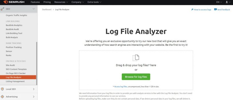 Log File Analyzers - SEO Administrator