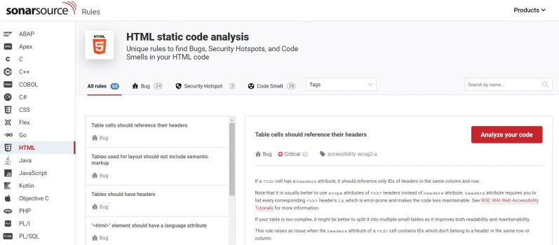 7 Free HTML Code Analyzers & Validators - SEO Administrator